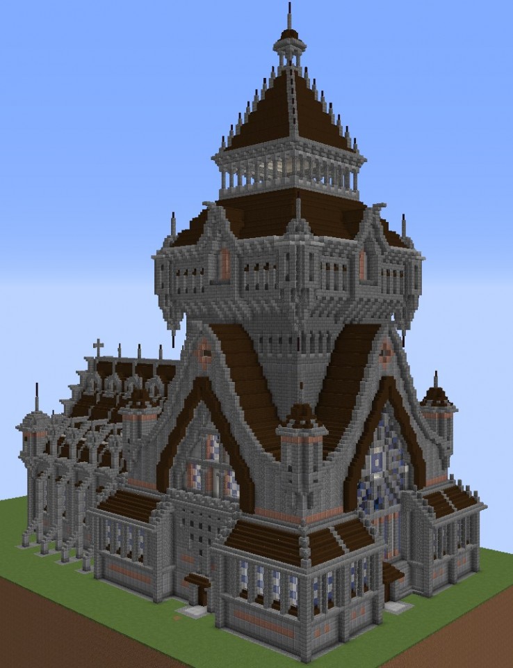 Cathedral / Church / Tower Minecraft Map