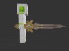 Custom 3D Sword Model (3) Minecraft Texture Pack