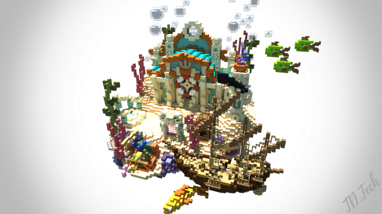 Sinking Pirates [Server Spawn] by TD_Tech Minecraft Map
