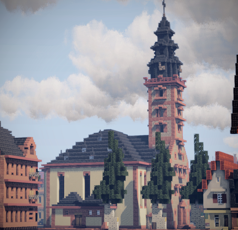 Johanneskirche, Hanau, Hesse, Germany Minecraft Map