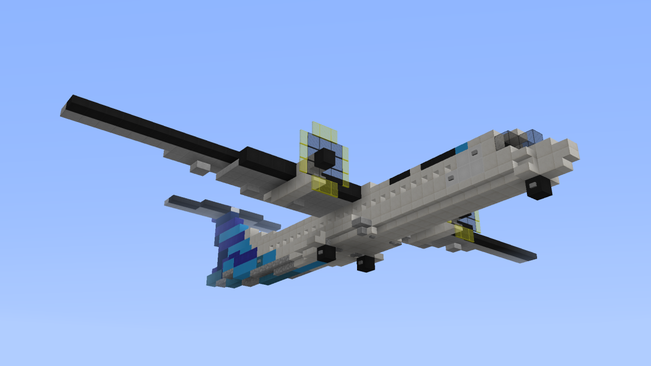 Garuda Indonesia ATR 72-600 Minecraft Map