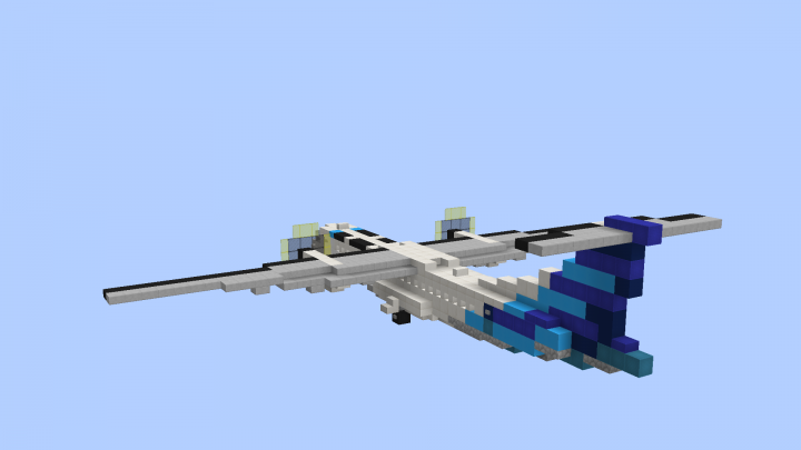 Garuda Indonesia ATR 72-600 Minecraft Map