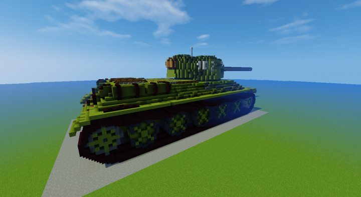 T-34-85 RUDY Minecraft Map