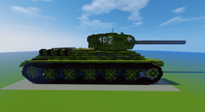 T-34-85 RUDY Minecraft Map