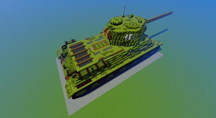 T-34-85 RUDY Minecraft Map