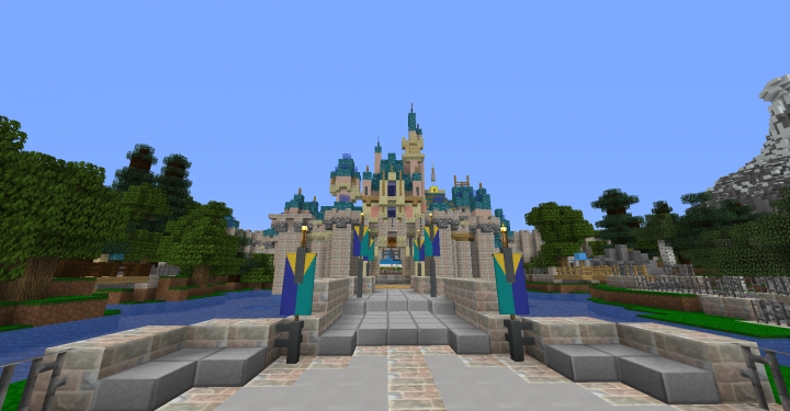Bromunk's Disneyland Recreation 2019 Minecraft Map