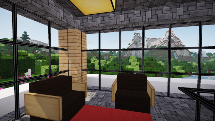 Modern Minimalist House Minecraft Map