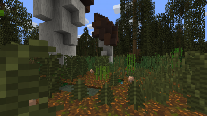 Worldpainted swamp decore - 1.2 by 1.12K - for 1.13 Minecraft Map