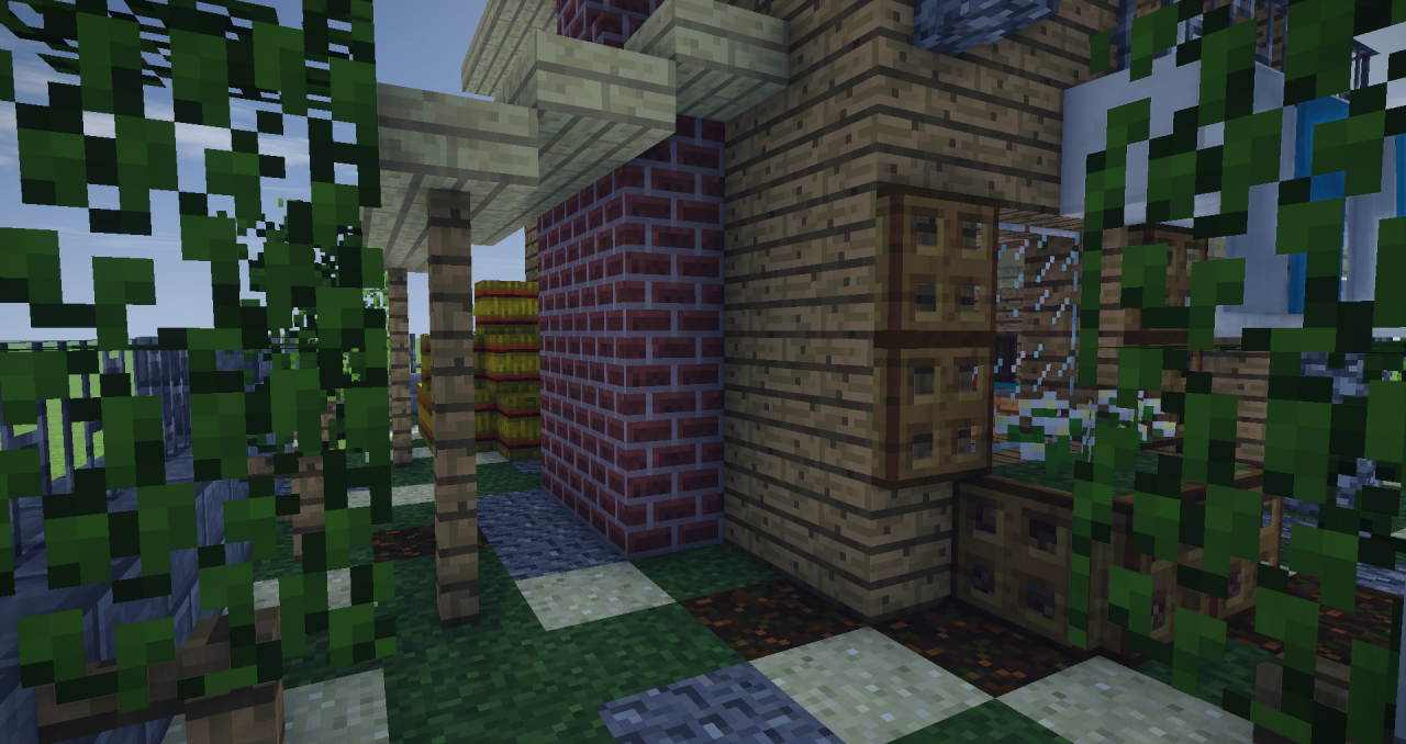 21x21 House Minecraft Map