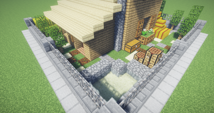 21x21 House Minecraft Map