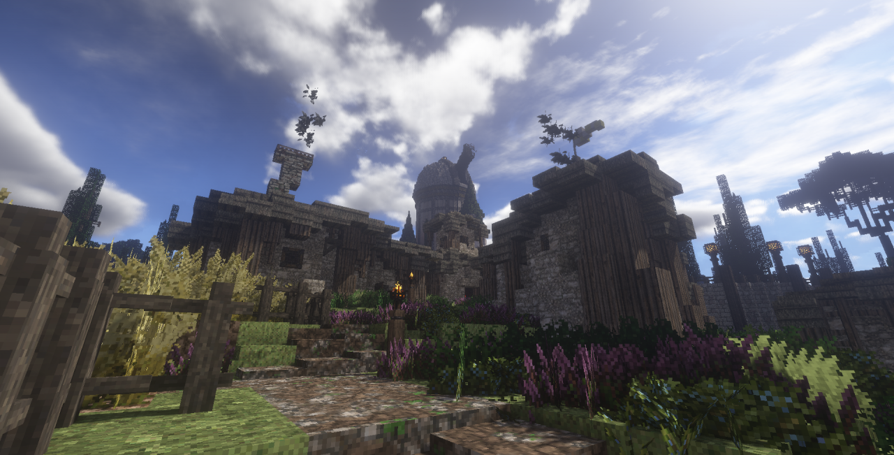 Run down fantasy town (Conquest reforged) Minecraft Map