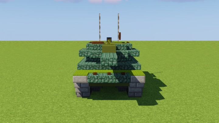 Leopard 2 Main Battle Tank Minecraft Map