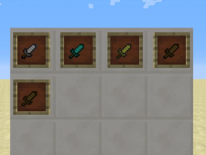 Daggers resource pack Minecraft Texture Pack