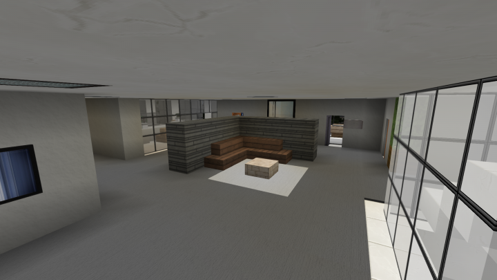 Modern Office Building 6/Skyscraper (full interior) Minecraft Map