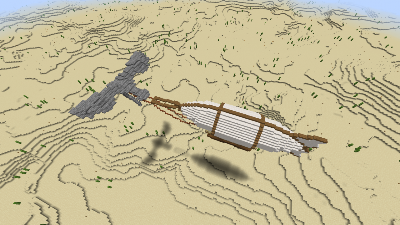 Toaga Skyship Minecraft Map