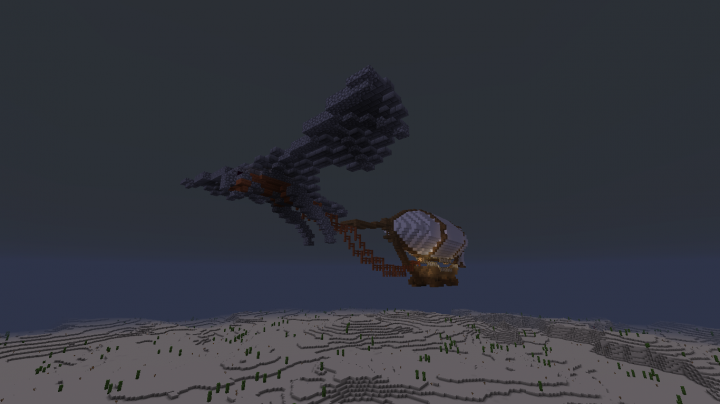 Toaga Skyship Minecraft Map