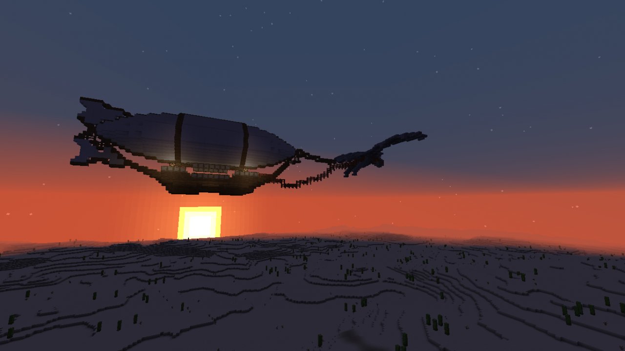 Toaga Skyship Minecraft Map