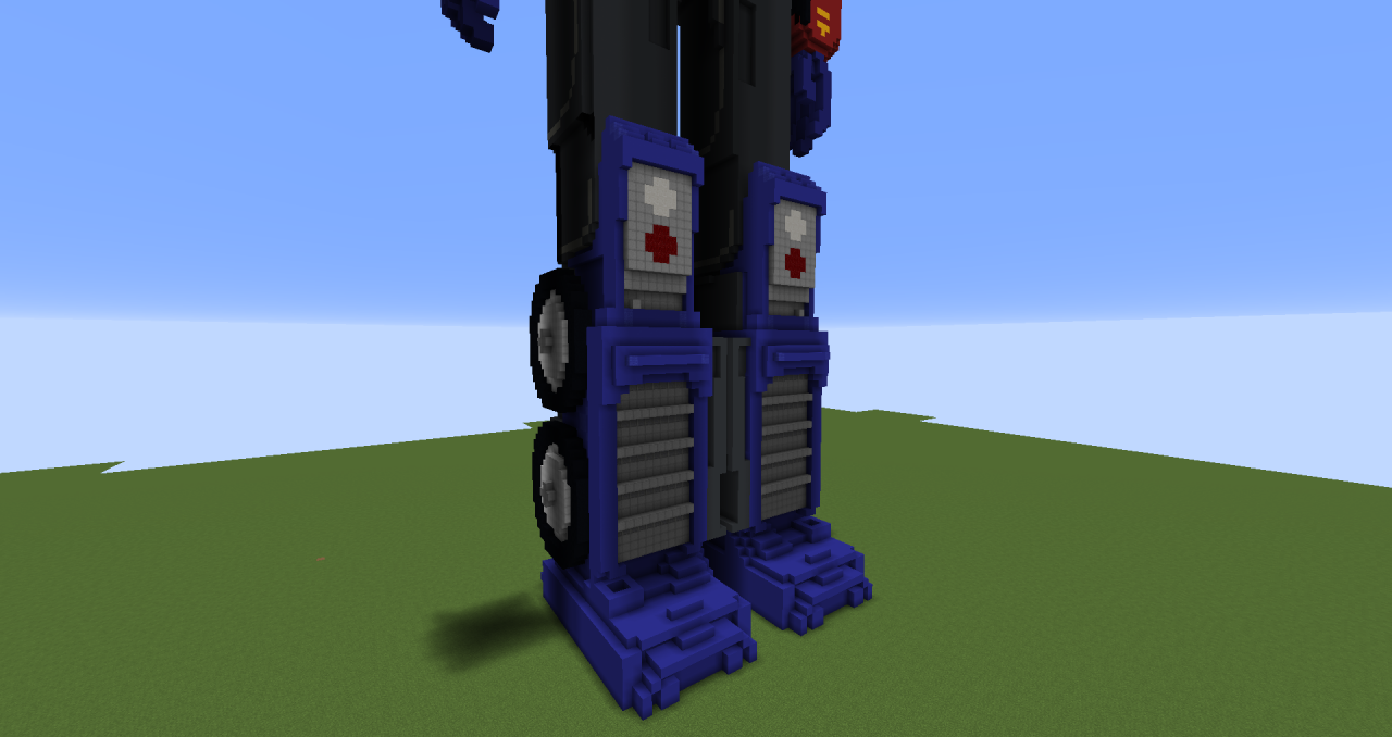 Optimus Prime from Bumblebee ( 2018 ) Minecraft Map
