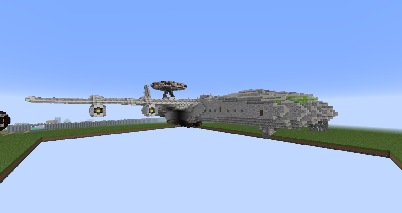 High-altitude reconnaissance aircraft - K-293 Minecraft Map