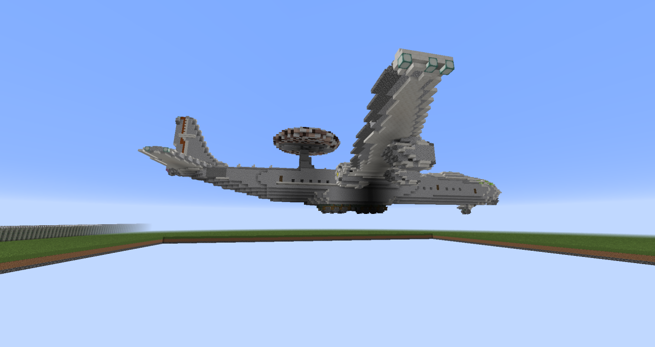 High-altitude reconnaissance aircraft - K-293 Minecraft Map