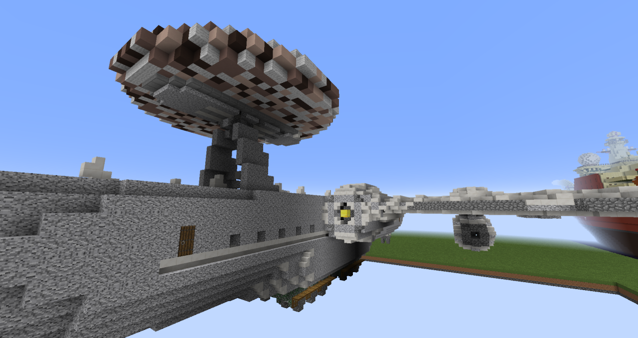 High-altitude reconnaissance aircraft - K-293 Minecraft Map