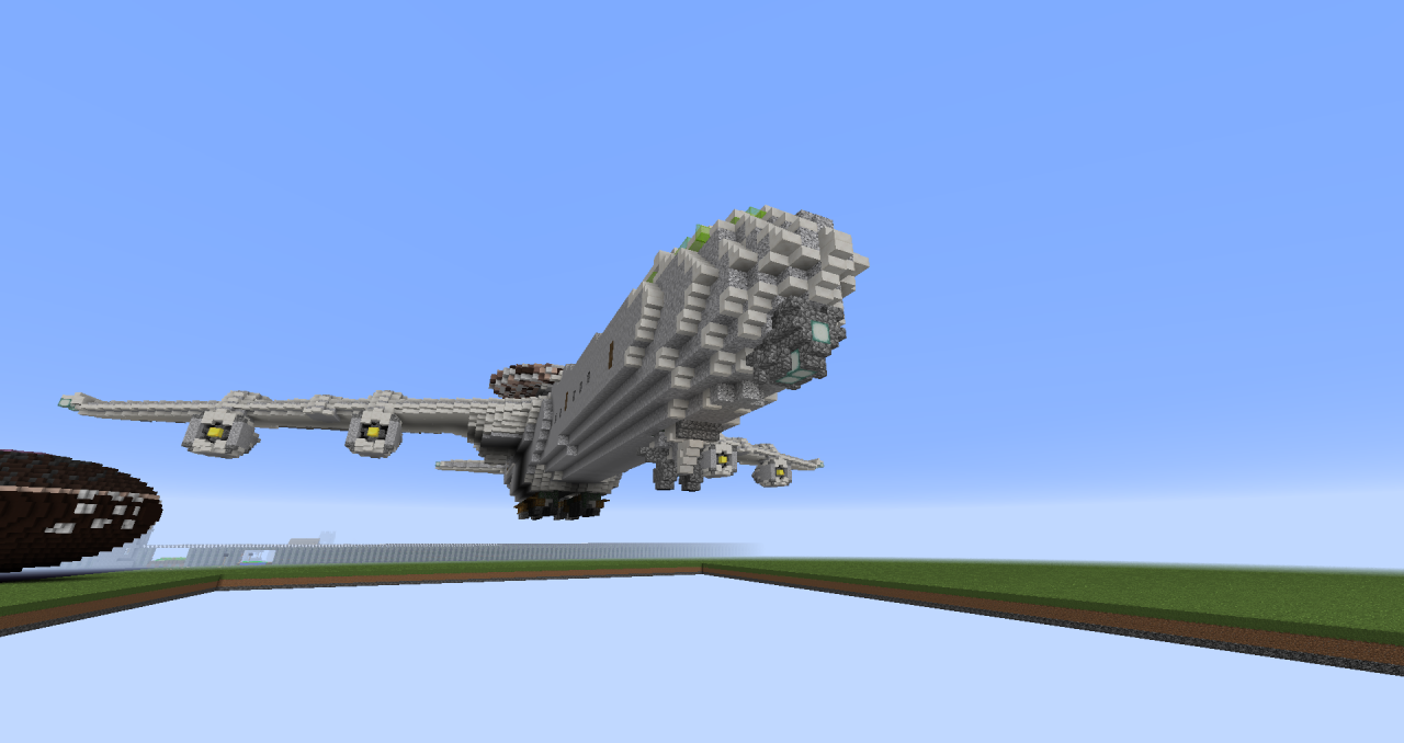 High-altitude reconnaissance aircraft - K-293 Minecraft Map