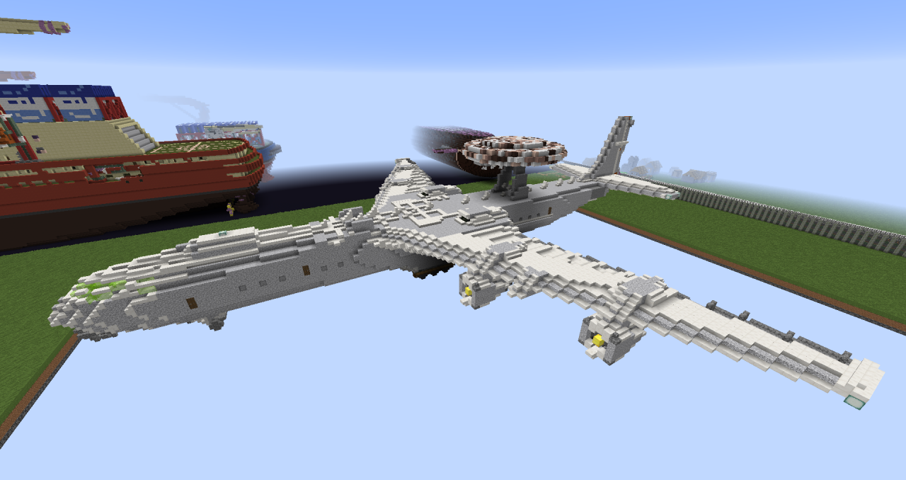 High-altitude reconnaissance aircraft - K-293 Minecraft Map
