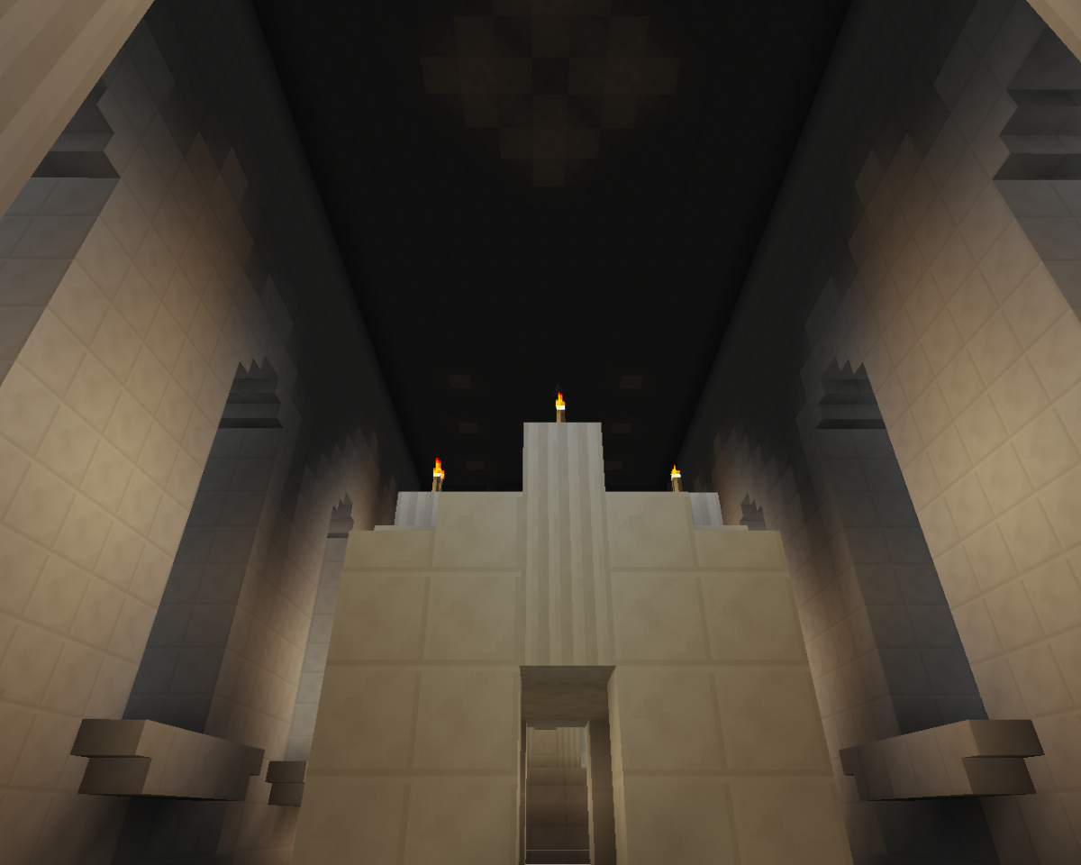 Greek-Turkish Parthenon with improvised interior Minecraft Map
