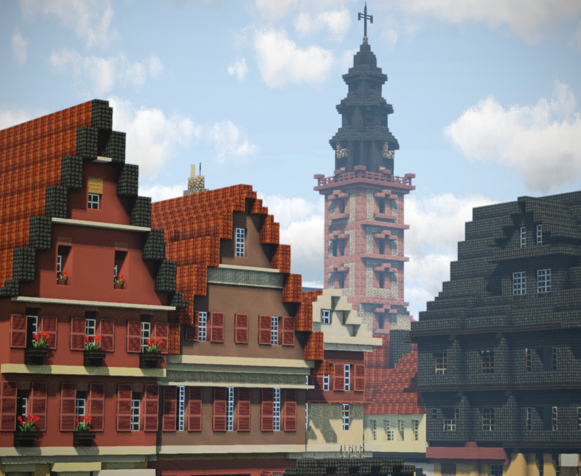 Johanneskirche, Hanau, Hesse, Germany Minecraft Map