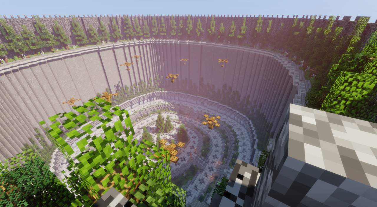 Epic Minecraft Spawn "Monumental Garden" [1.12.x] by DeadlyPeachX ...