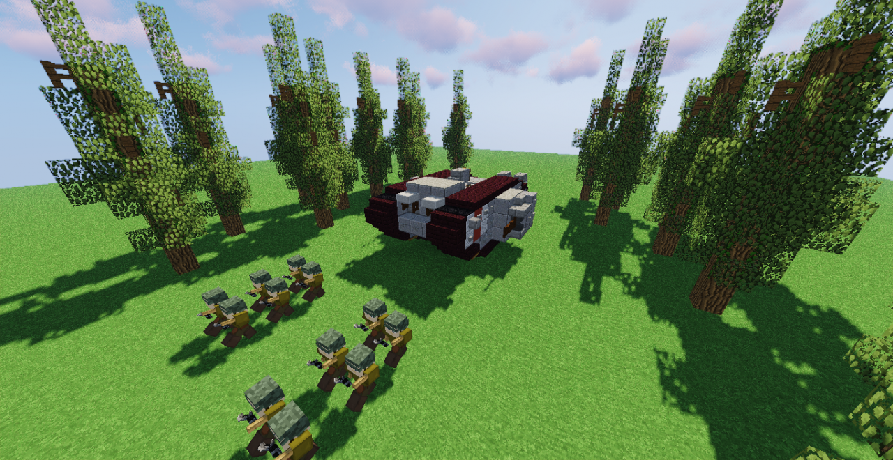 Mark V | First Battle Tank [ OLD ] Minecraft Map