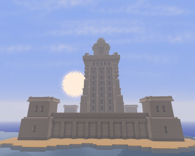 Egyptian Lighthouse of Alexandria Minecraft Map