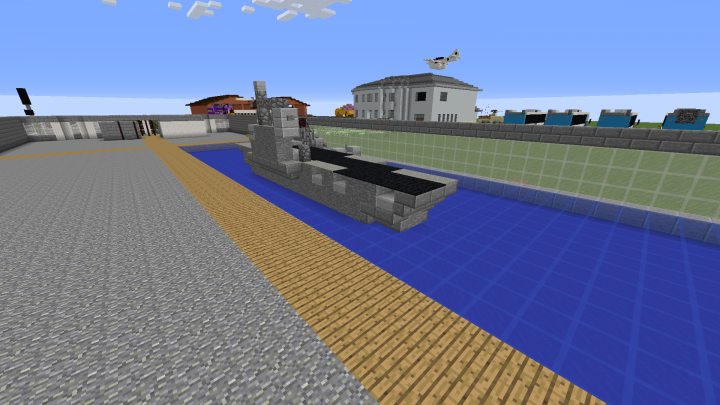 Miniature HMAS Melbourne(R21) Minecraft Map