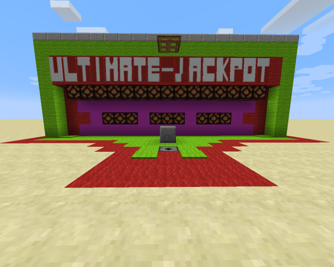 Ultimate Jackpot Machina 100% Redstone (1.12.2+) Minecraft Map