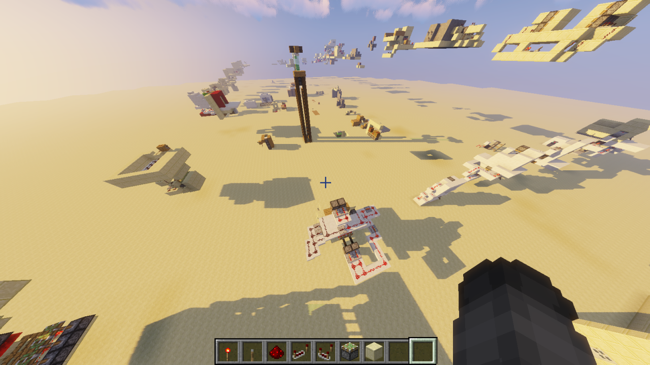 My redstone world Minecraft Map