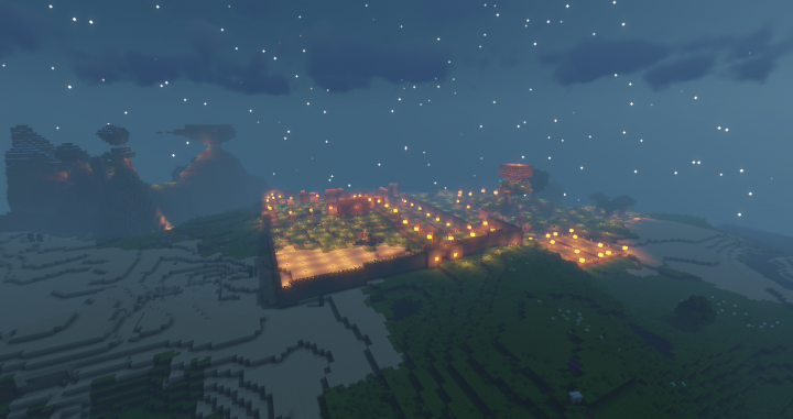 Spawn Village Upgrade Minecraft Map