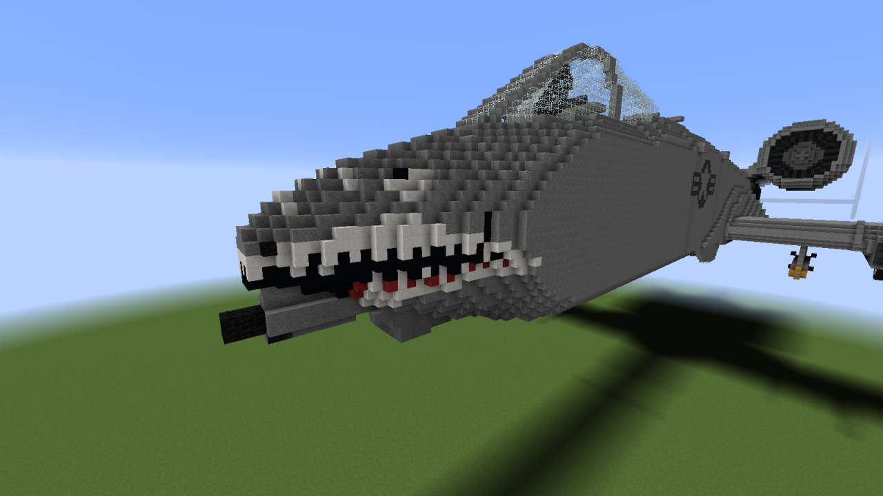 Fairchild A-10 Thunderbolt II "Warthog" Minecraft Map