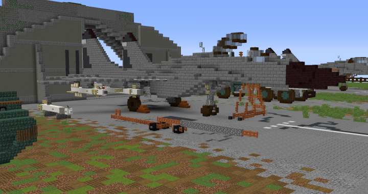 Микоян МиГ-29 Daily Operations Minecraft Map