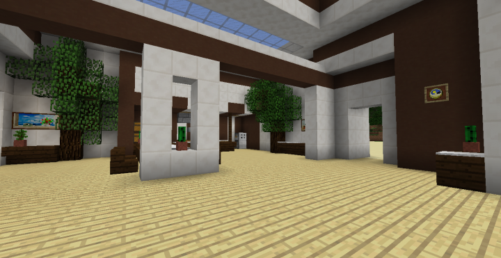 seaside house Minecraft Map