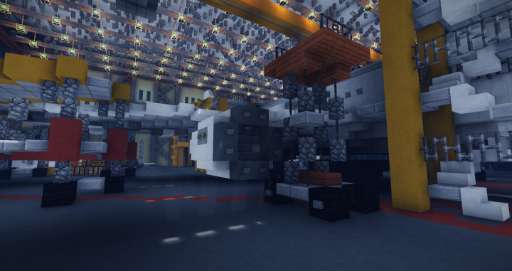 Maintence Hangar + DOWNLOAD!!! Minecraft Map