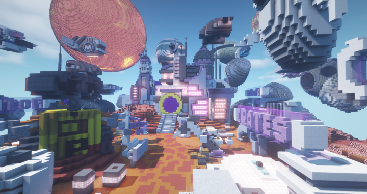 Space Base Minecraft Map
