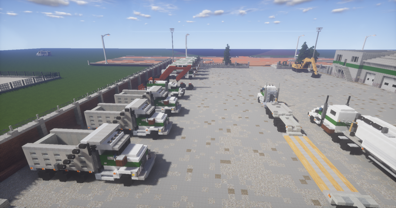 D & J construction concrete plant #2 Minecraft Map