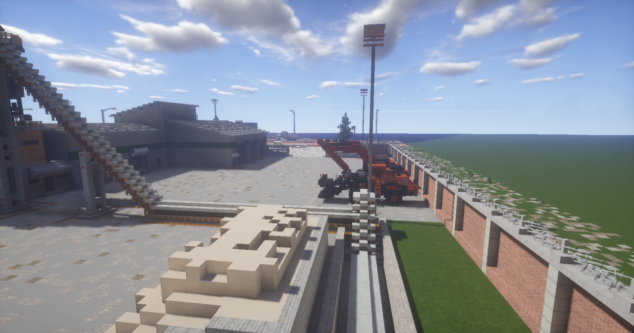 D & J construction concrete plant #2 Minecraft Map