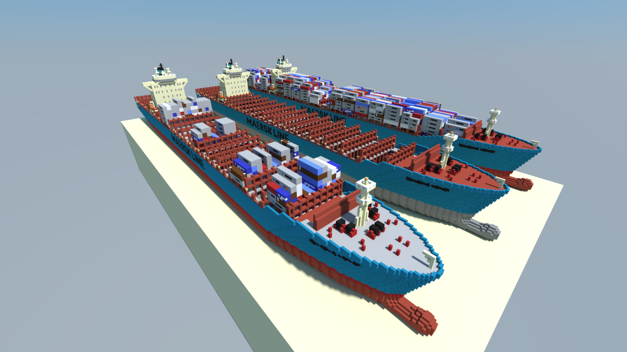 Maersk Denver Minecraft Map