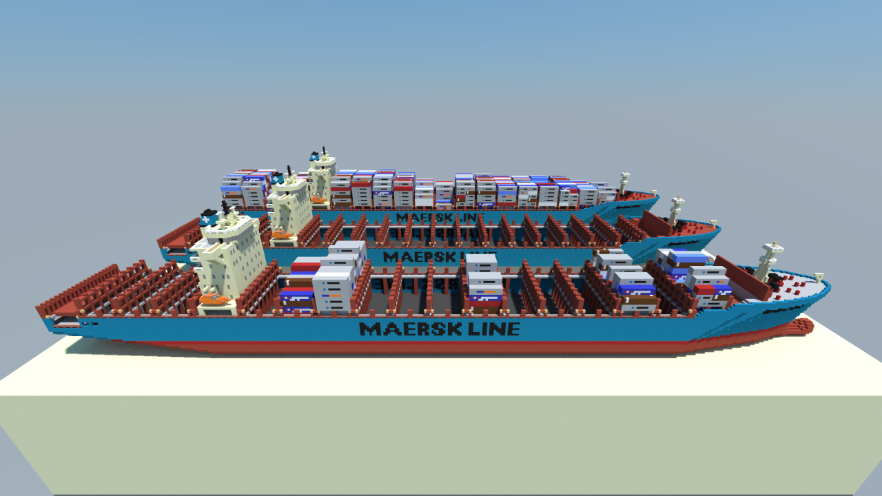 Maersk Denver Minecraft Map