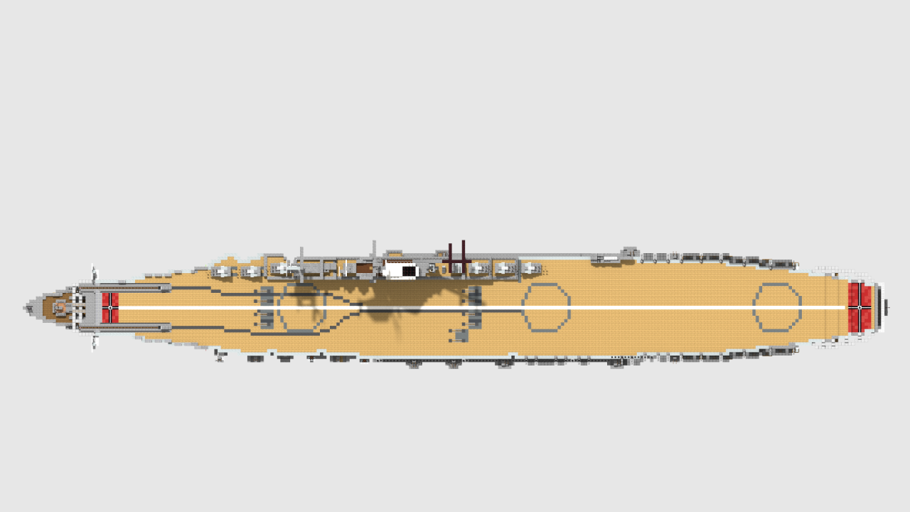 German Aircraft Carrier - Graf Zeppelin Minecraft Map