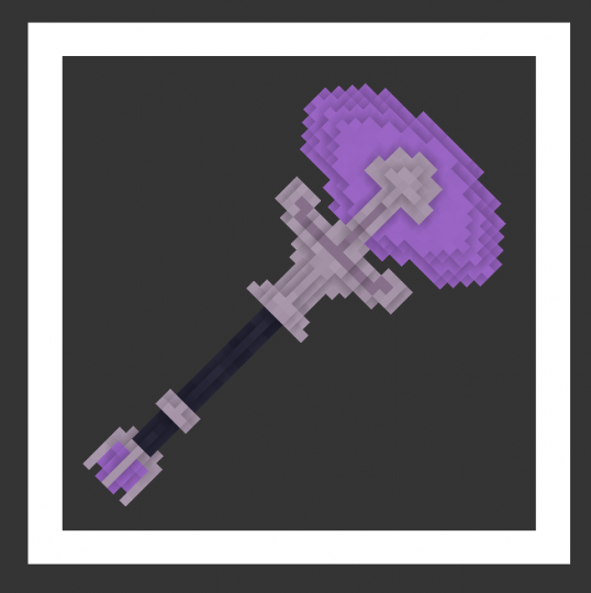Custom 3D Mace Model (3) Minecraft Texture Pack