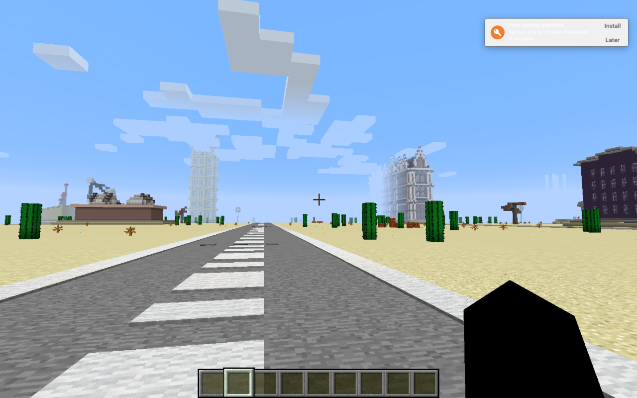 Ghost Town survival Minecraft Map
