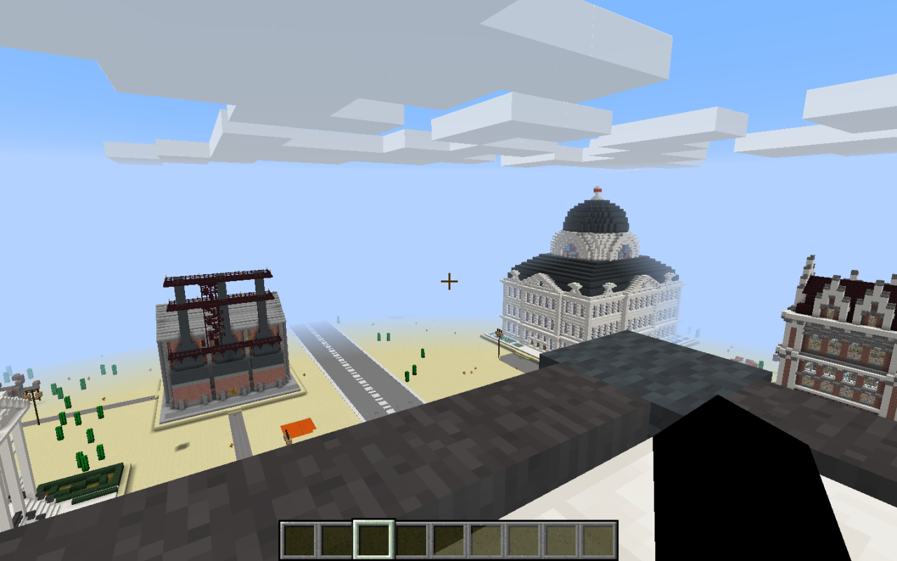 Ghost Town survival Minecraft Map