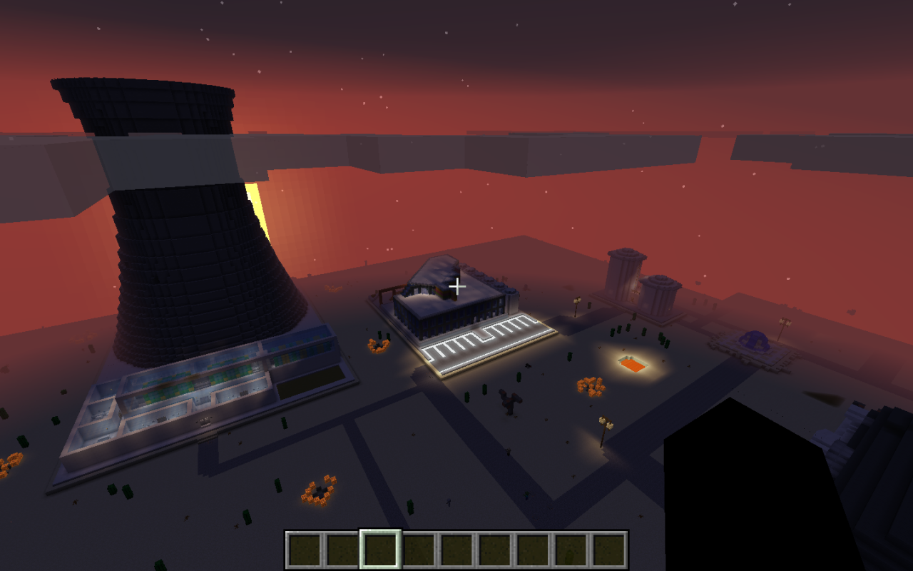 Ghost Town survival Minecraft Map